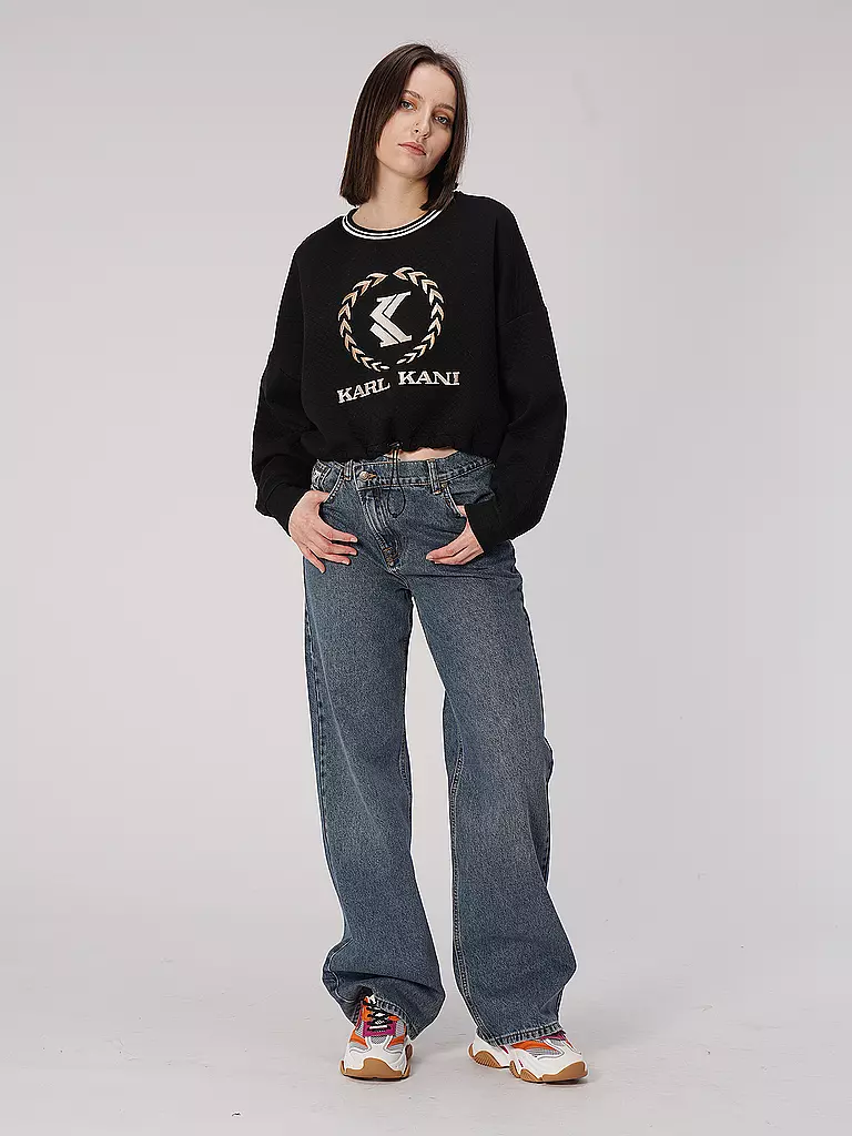 KARL KANI Jeans Straight Fit blau