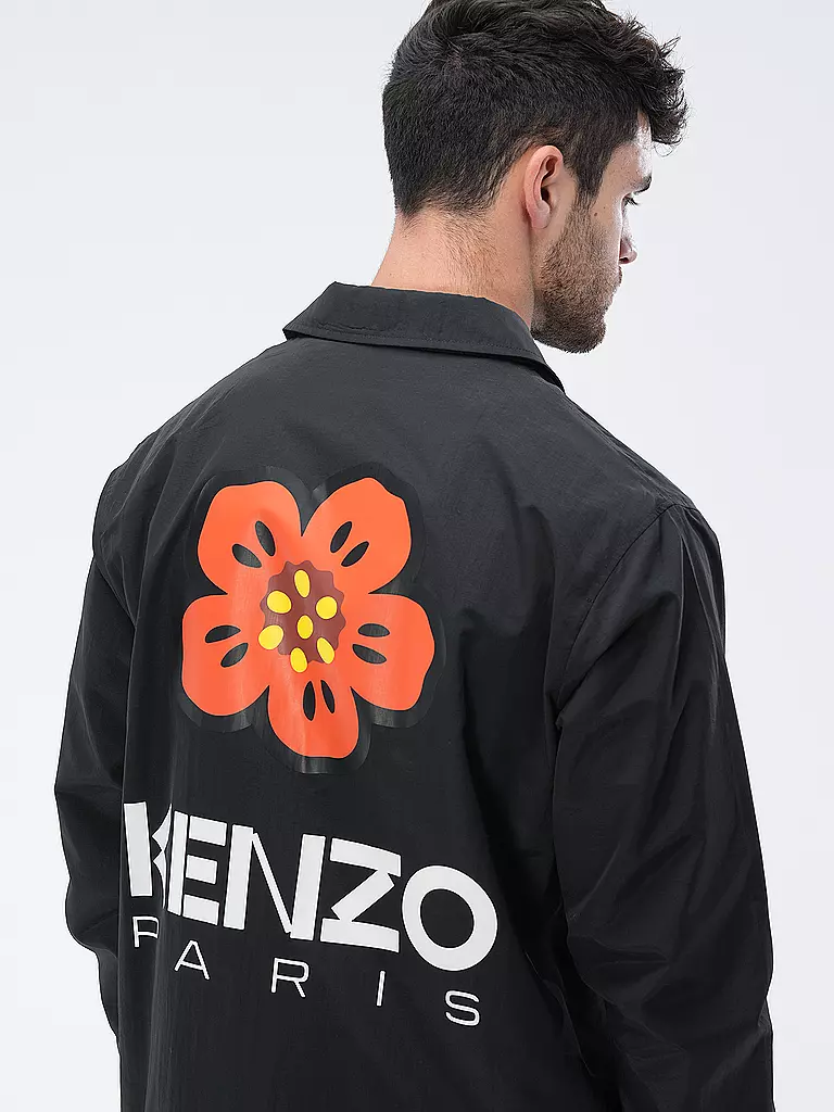 KENZO Blouson BOKE FLOWER schwarz