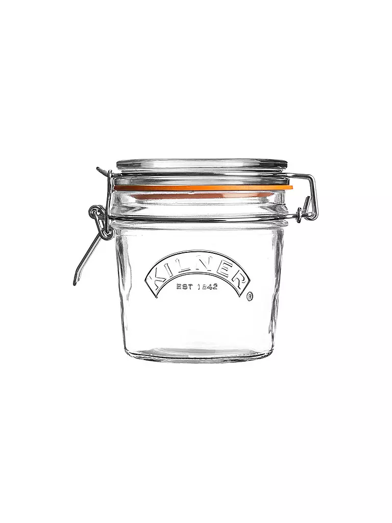 KILNER Drahtbügelglas 350ml transparent