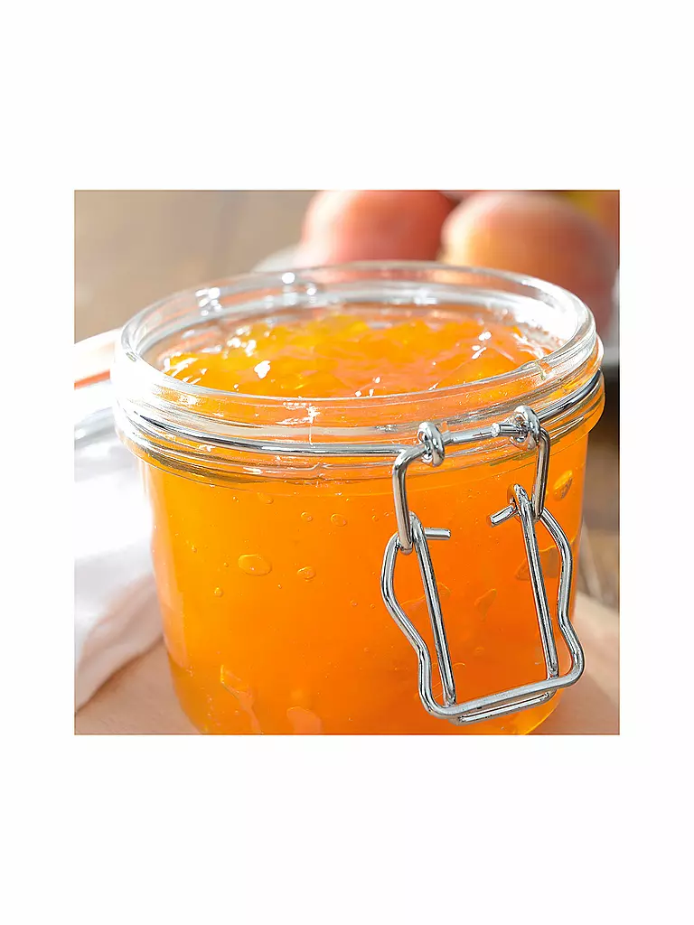 KILNER Drahtbügelglas 350ml transparent