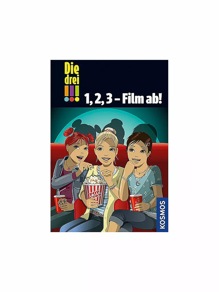 KOSMOS VERLAG Buch - Die drei Rufzeichen - 1, 2, 3 - Film ab! keine Farbe