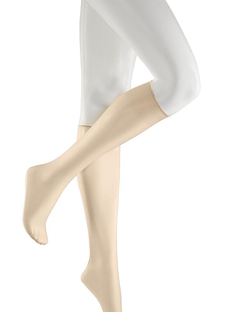 KUNERT Kniestrümpfe BEAUTY 7 cashmere beige