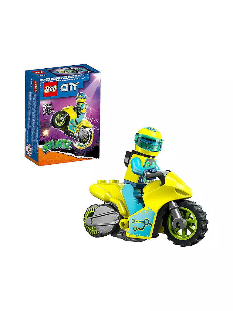 LEGO City - Cyber-Stuntbike 60358 keine Farbe