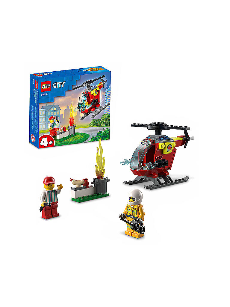 LEGO City - Feuerwehrhubschrauber 60318 keine Farbe