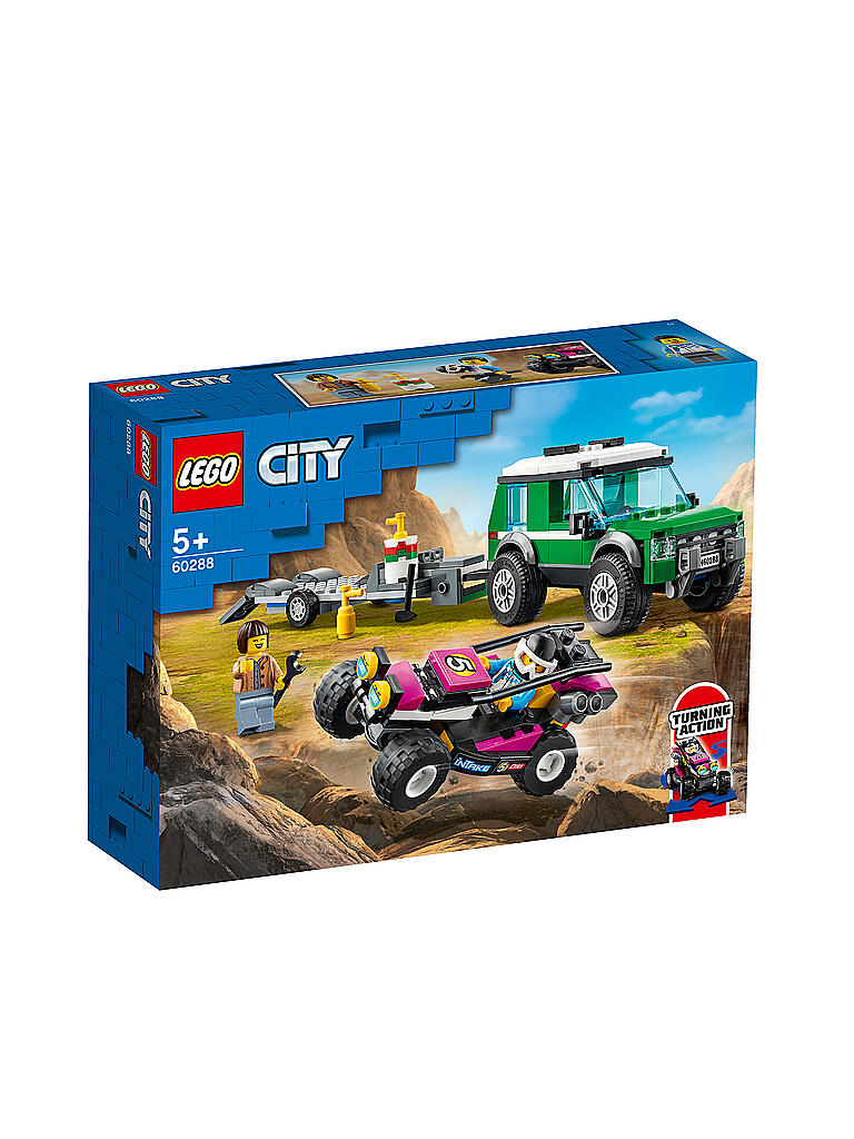 LEGO City - Rennbuggy-Transporter 60288 keine Farbe