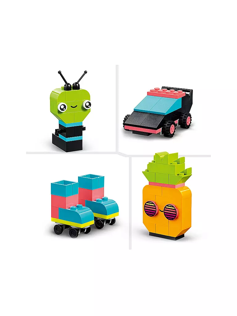 LEGO Classic - Neon Kreativ-Bauset 11027 keine Farbe