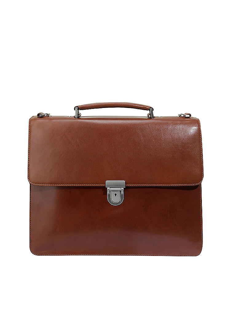 LEONHARD HEYDEN Ledertasche "Cambridge" Camel