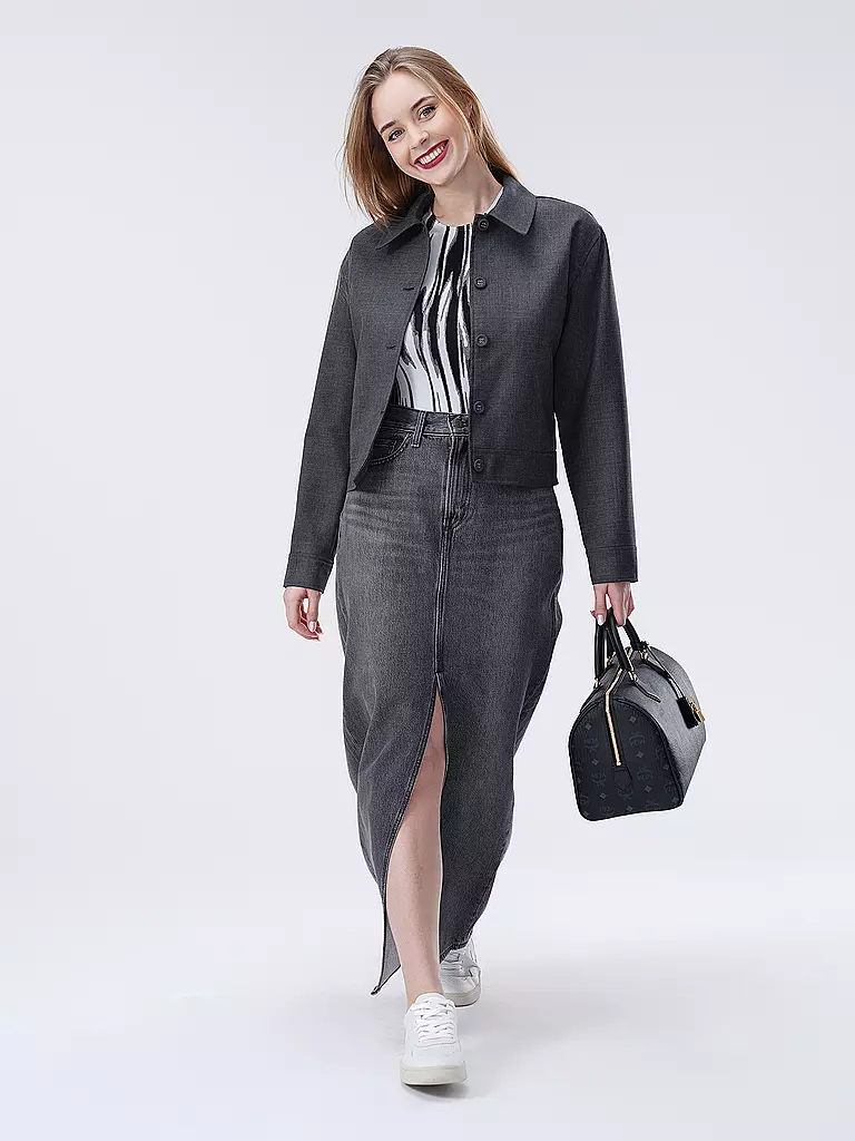 LEVI'S® Jeansrock schwarz