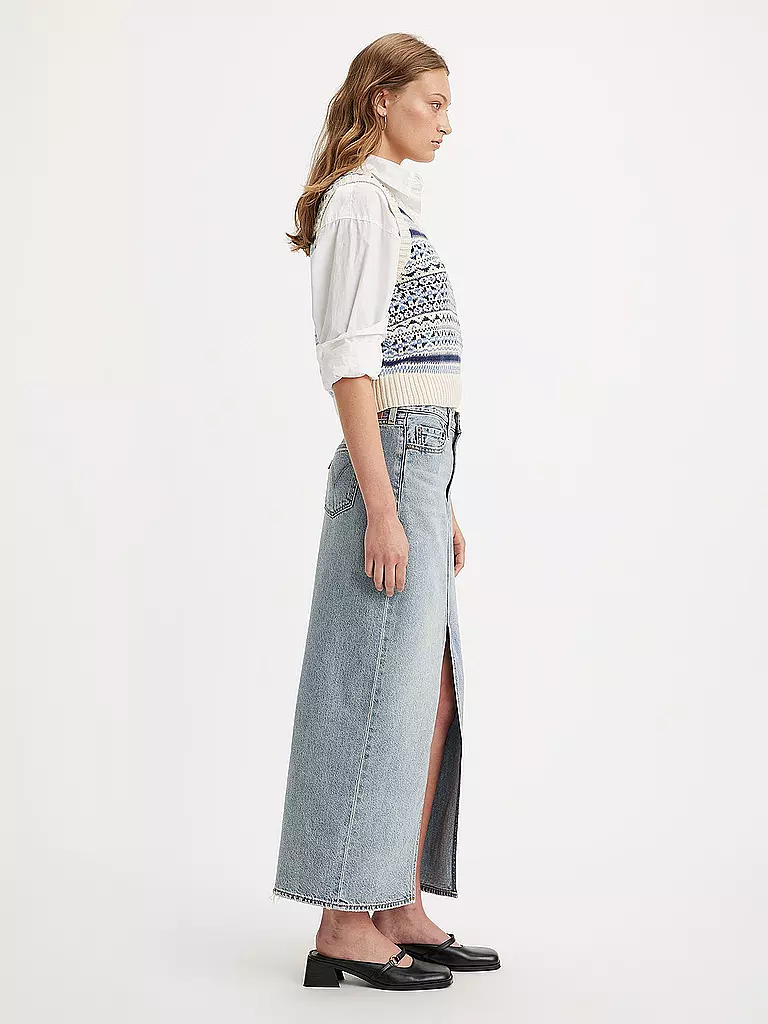 LEVI'S® Jeansrock hellblau