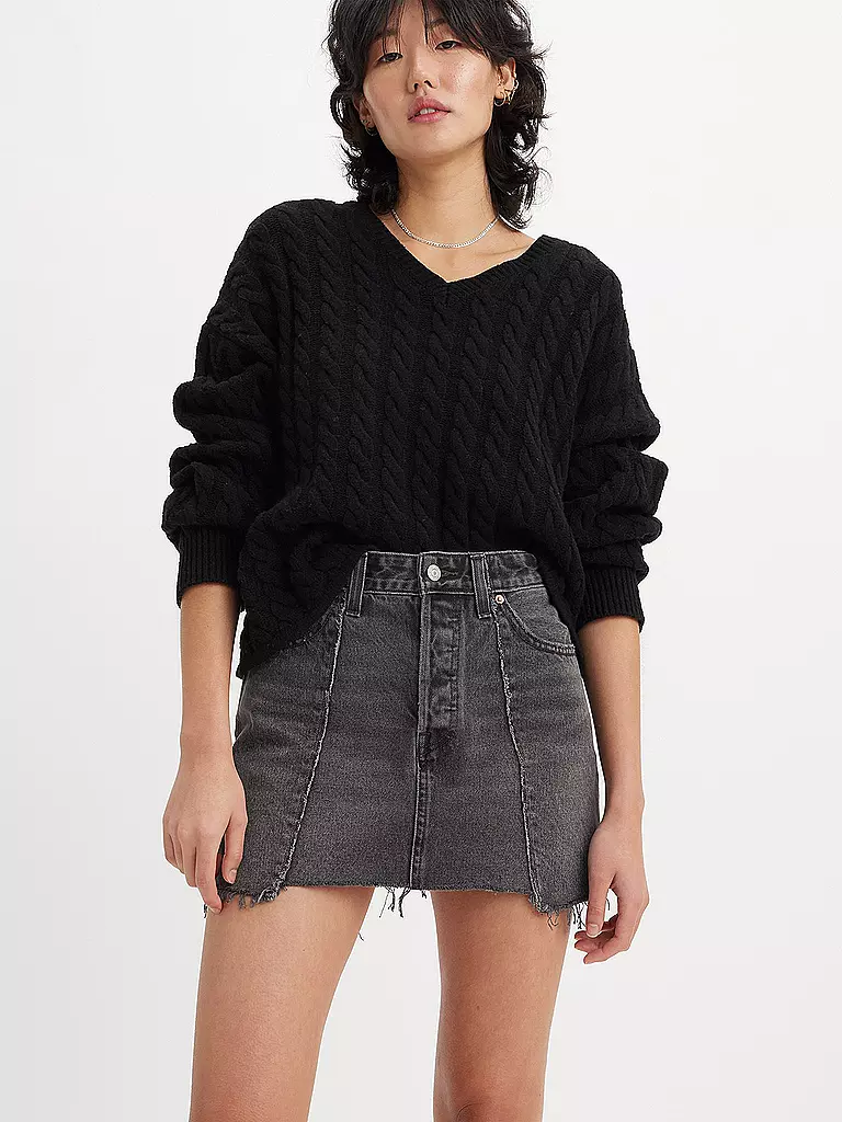 LEVI'S® Jeansrock ICON grau