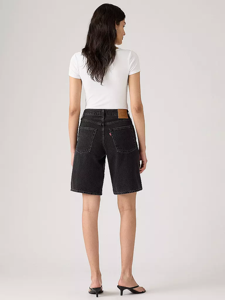 LEVI'S® Jeansshorts BAGGY DAD JORTS schwarz