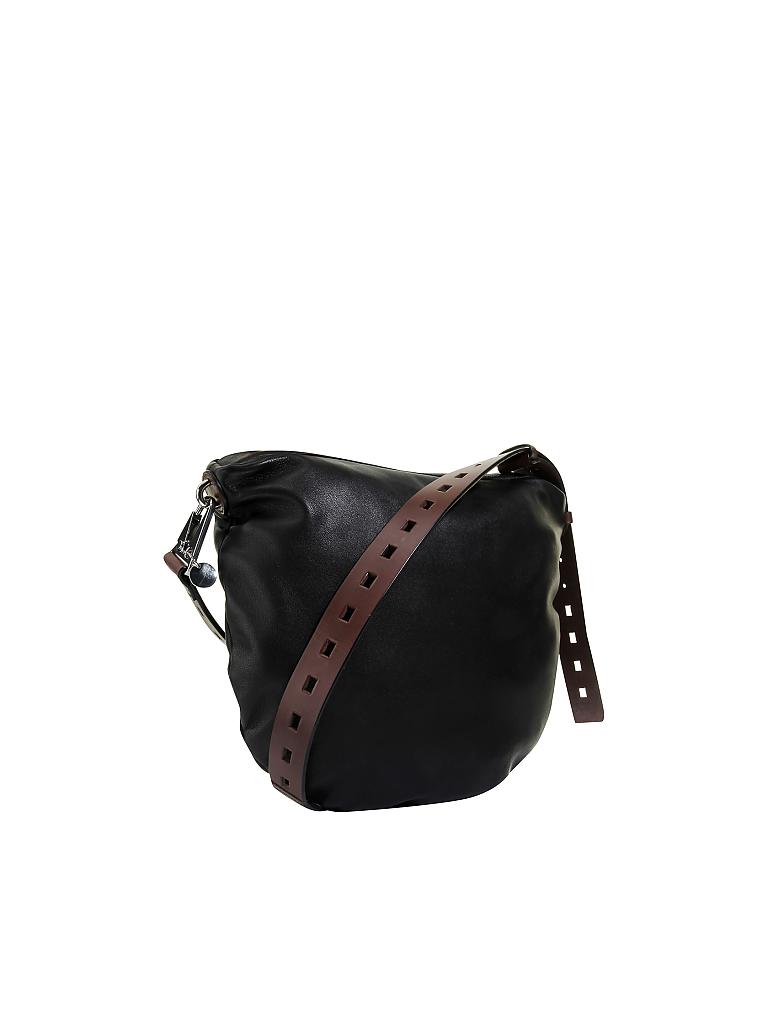LIEBESKIND BERLIN Ledertasche - Crossbody "Dive" M schwarz