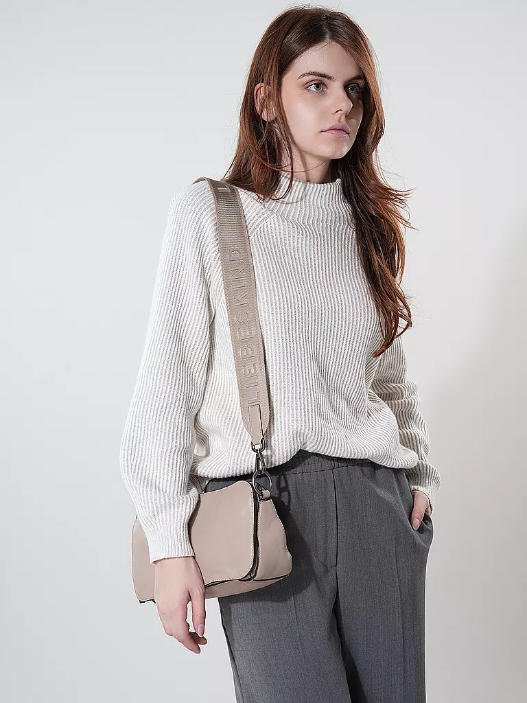 LIEBESKIND BERLIN Ledertasche - Umhängetasche CLARICE Medium grau