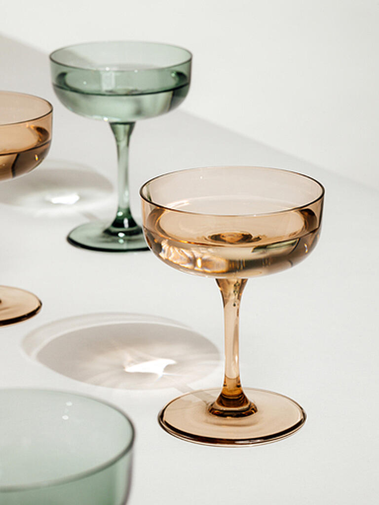 LIKE BY VILLEROY & BOCH Like Glass Sektschale / Dessertschale Set 2tlg ...