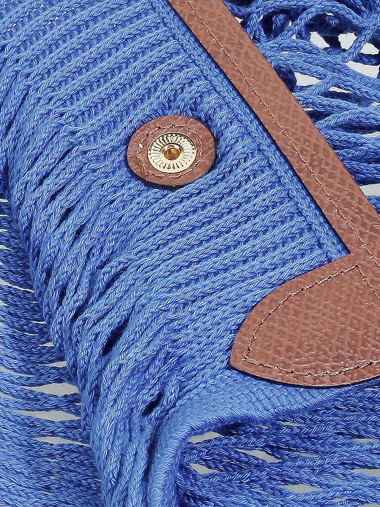 LONGCHAMP Le Pliage Filet Collection Handtasche, Blue blau