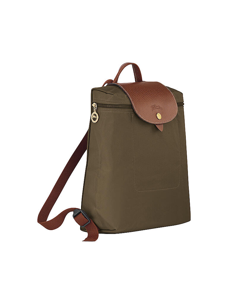 LONGCHAMP Le Pliage Original Rucksack, Khaki gruen