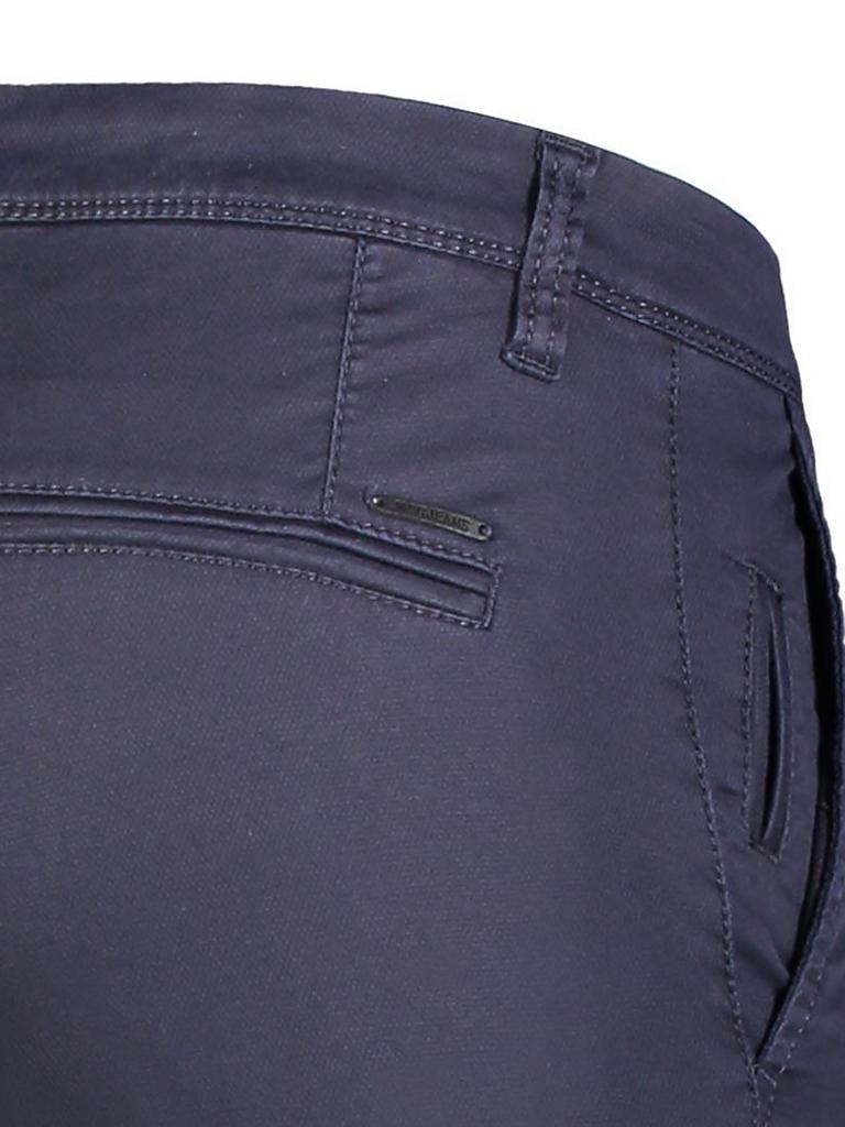 MAC Chino Slim-Fit "Stanley" Lang blau