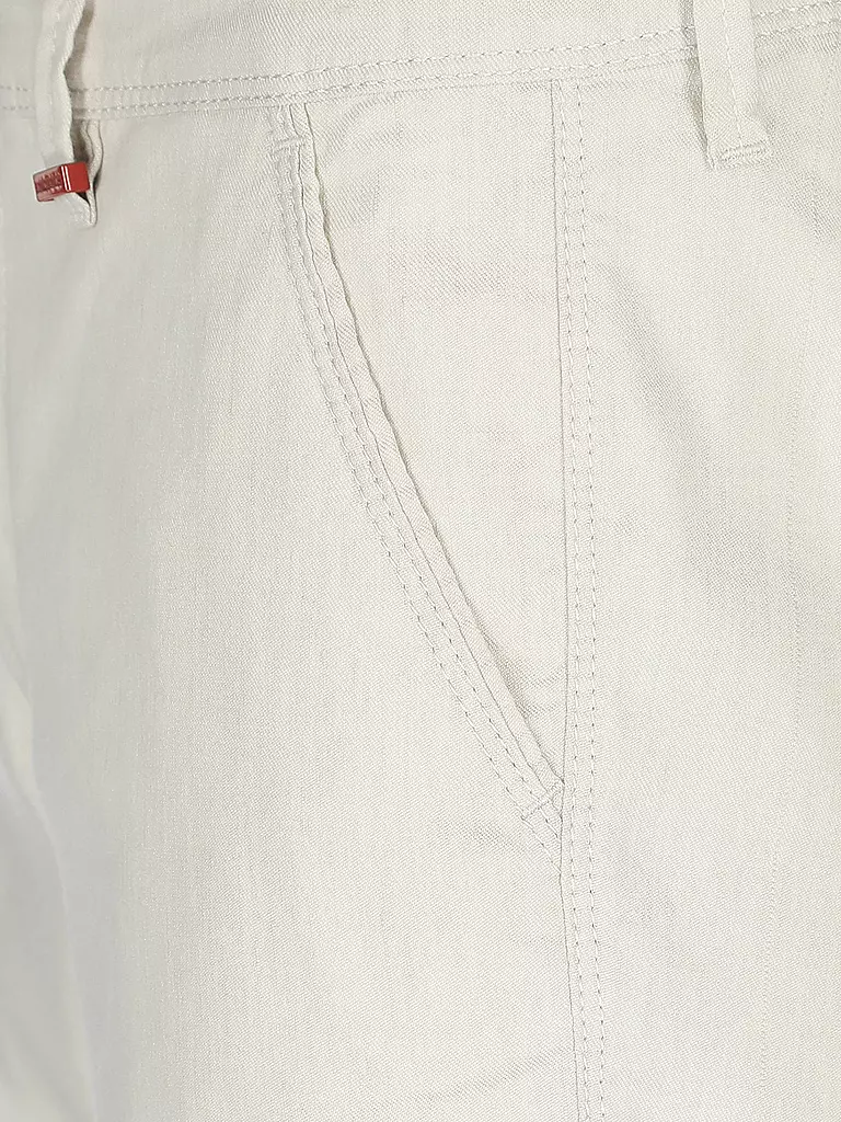 MAC Leinenshort Lenny beige