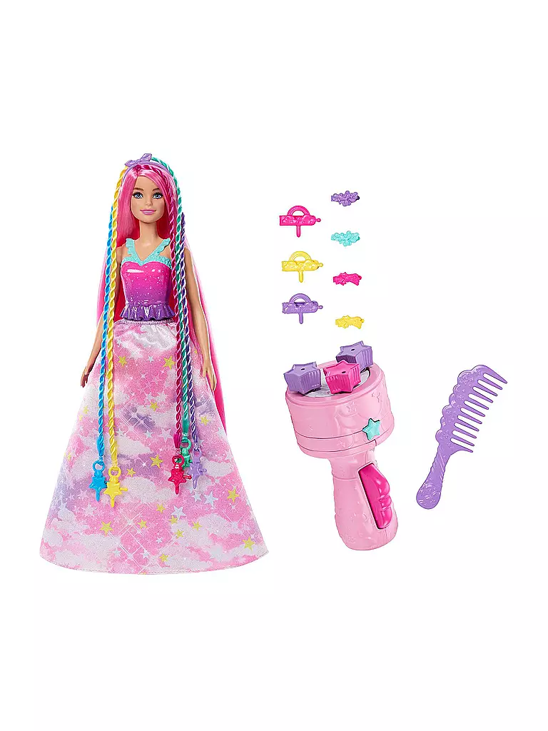 MATTEL Barbie Dreamtopia Flechtspaß und Zubehör keine Farbe