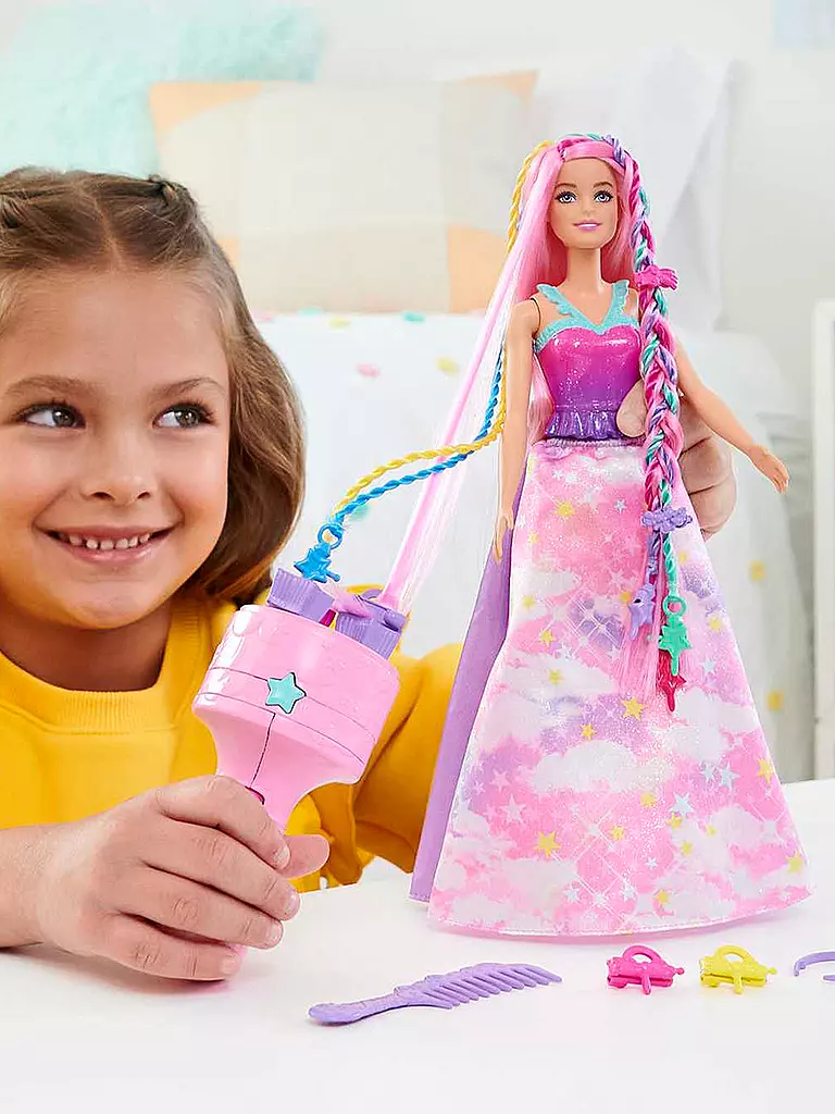 MATTEL Barbie Dreamtopia Flechtspaß und Zubehör keine Farbe