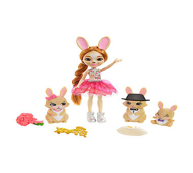 MATTEL Royal Enchantimals Brystal Bunny Familie keine Farbe
