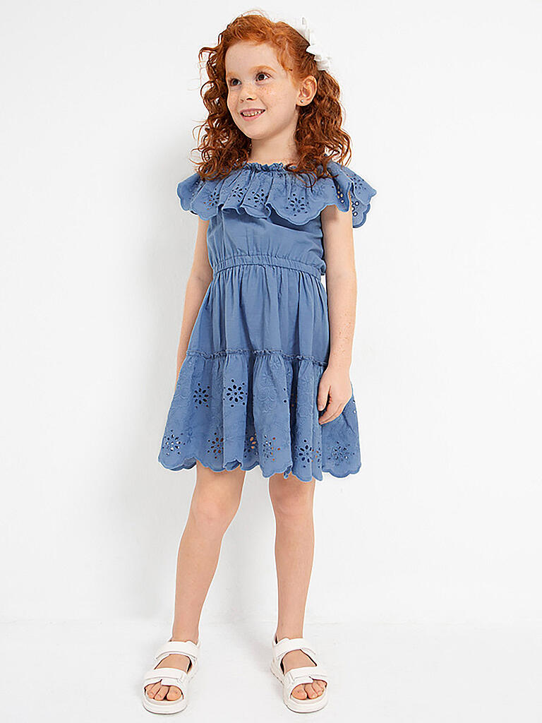 MAYORAL Mädchen Kleid blau