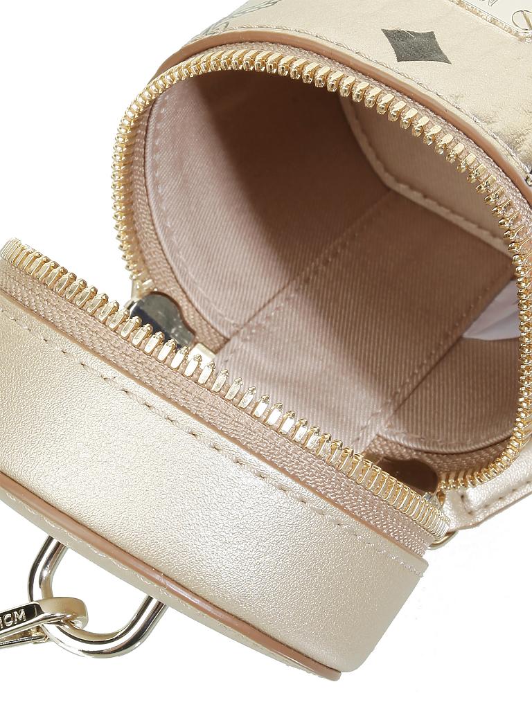 MCM Crossbody Tasche Cylinder Visetos Mini gold