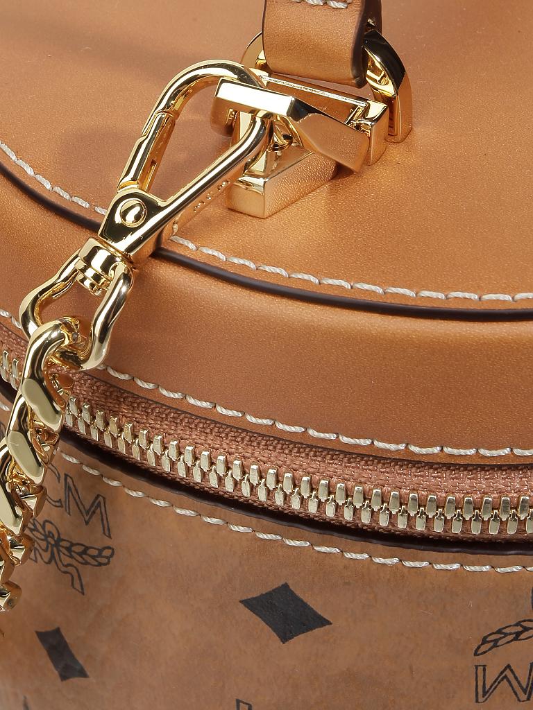 MCM Crossbody Tasche Cylinder Visetos S braun