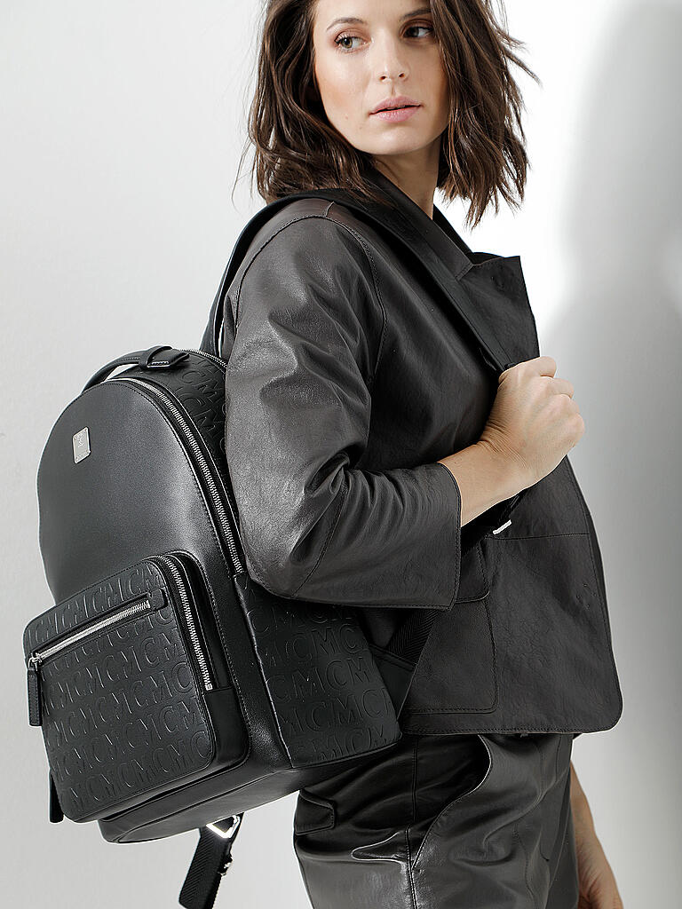 MCM Rucksack schwarz