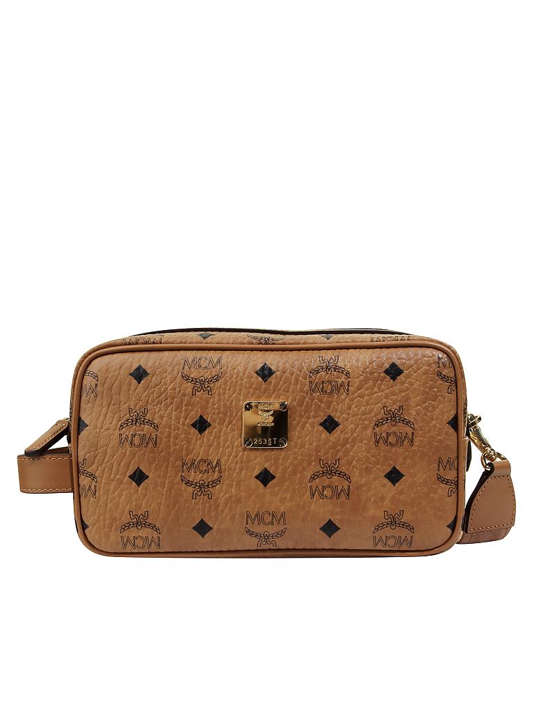 MCM Tasche - Crossbody "Visetos" S braun