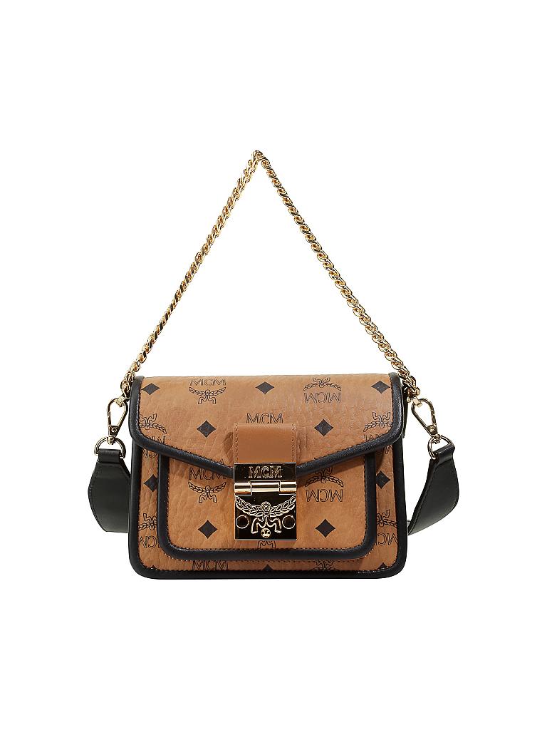 MCM Tasche - Minibag " Patricia Visetos " braun