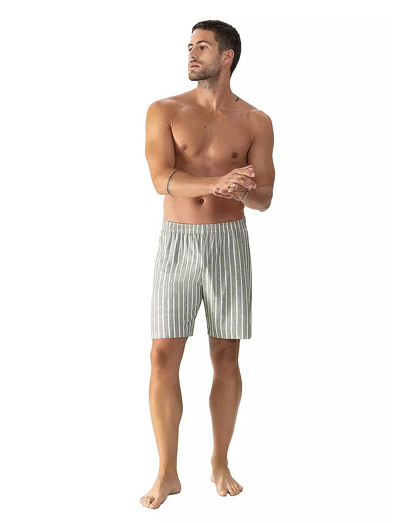 MEY Pyjamahose olive