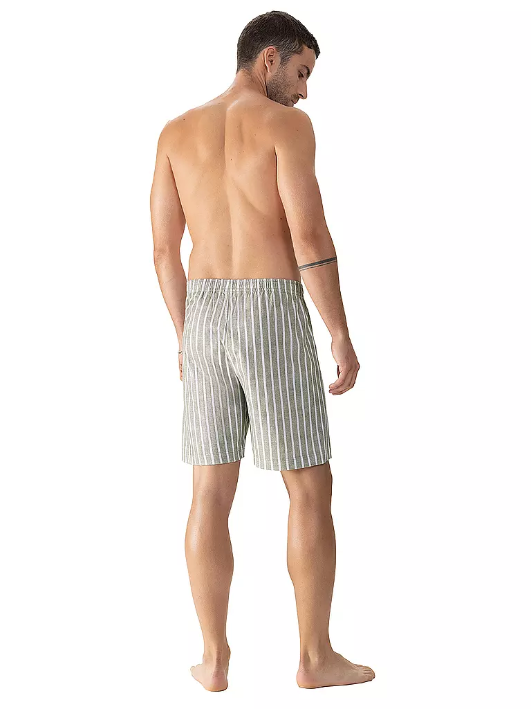 MEY Pyjamahose olive