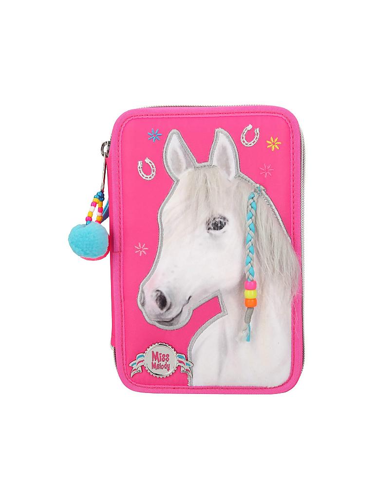 MISS MELODY Federpenal 3fach Pink keine Farbe