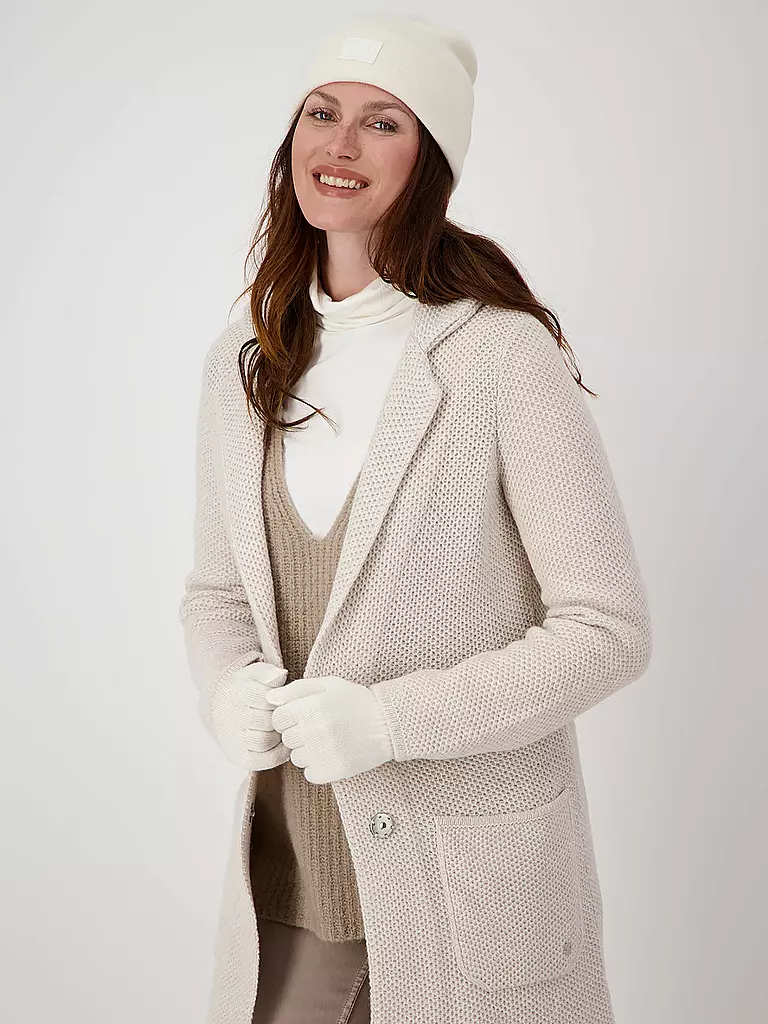 MONARI Mütze - Haube creme