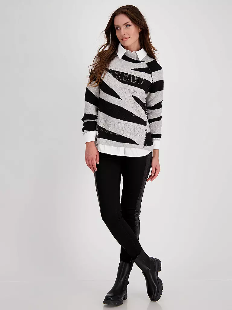 MONARI Pullover grau