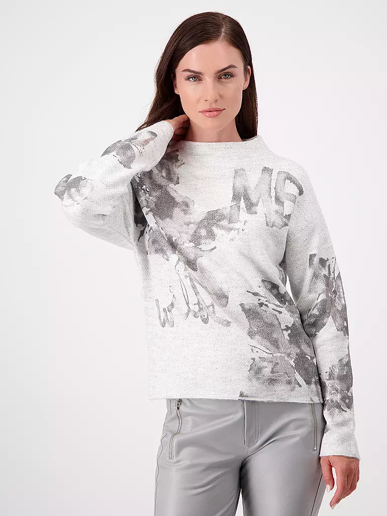 MONARI Pullover hellgrau