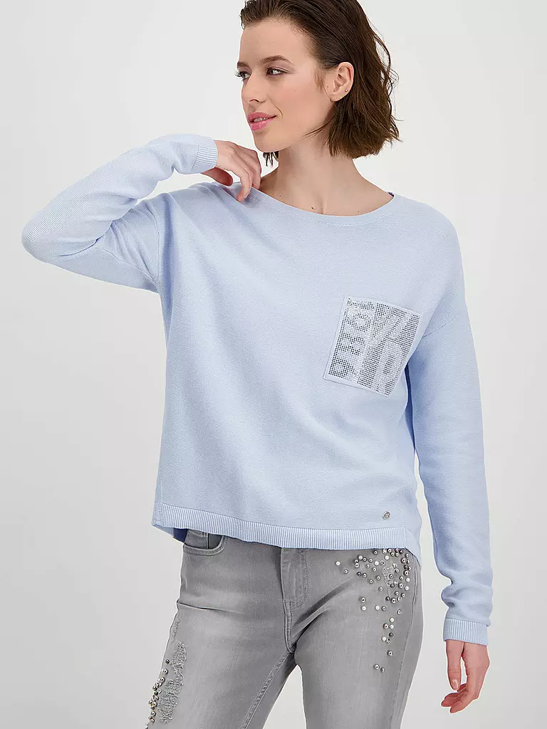 MONARI Pullover hellblau