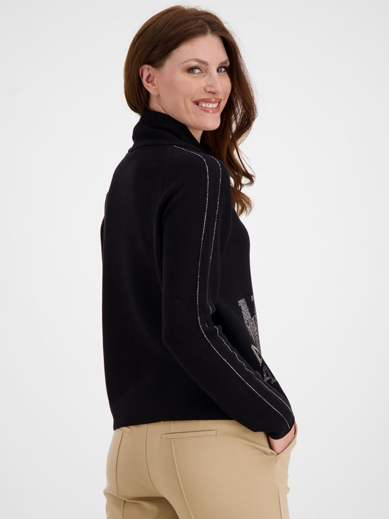 MONARI Pullover schwarz