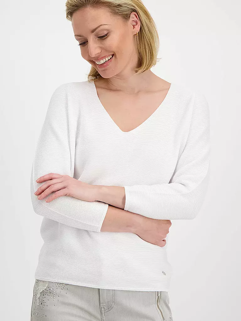 MONARI Pullover weiß