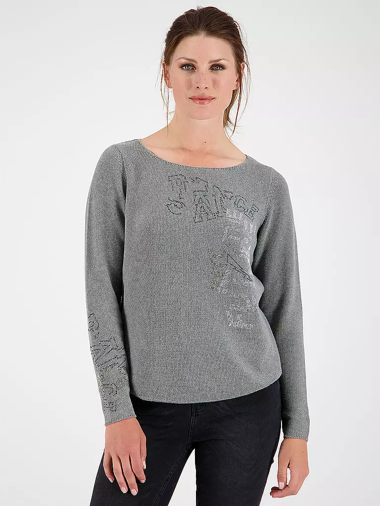 MONARI Pullover grau