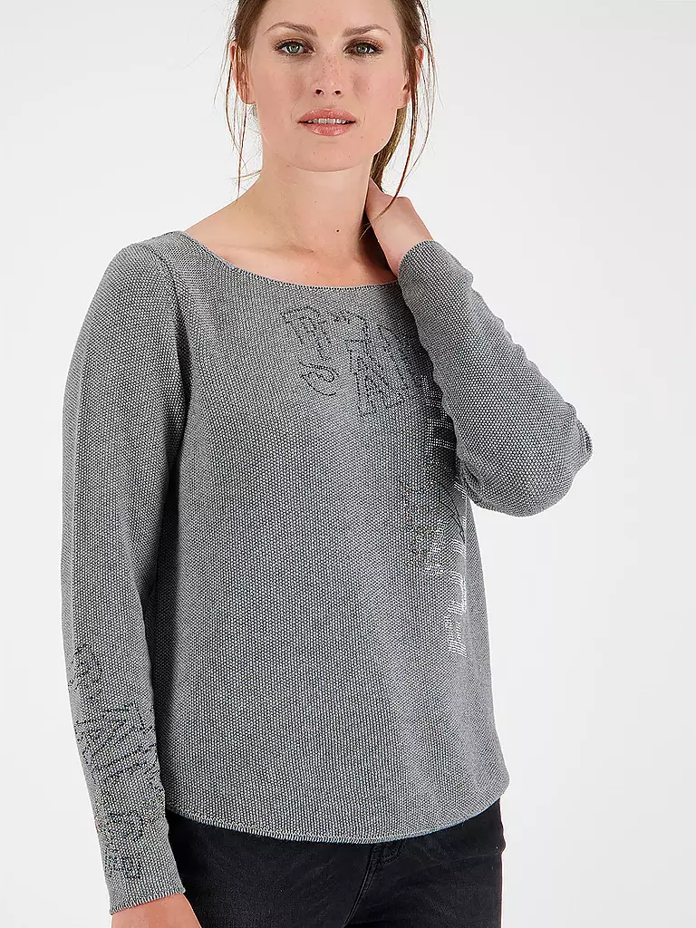 MONARI Pullover grau