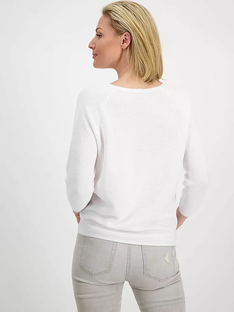 MONARI Pullover weiß