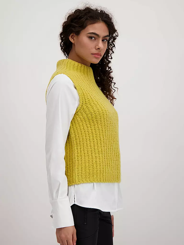 MONARI Pullunder gelb