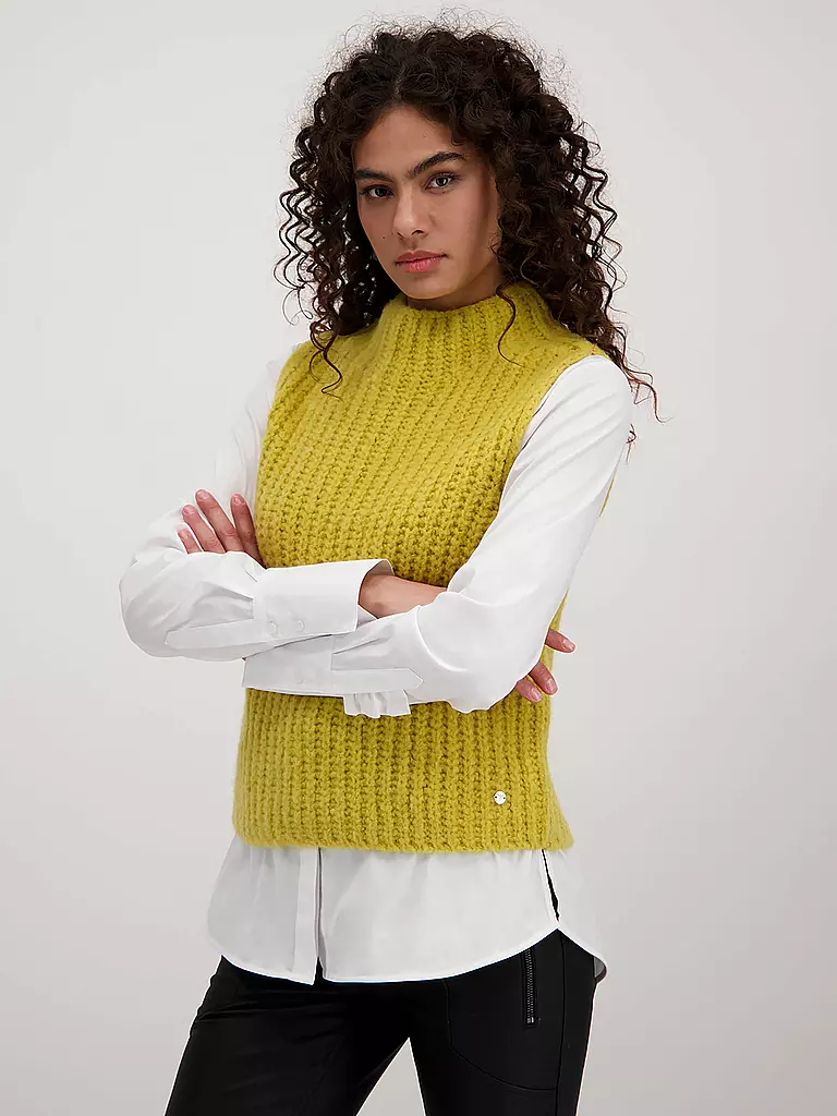 MONARI Pullunder gelb