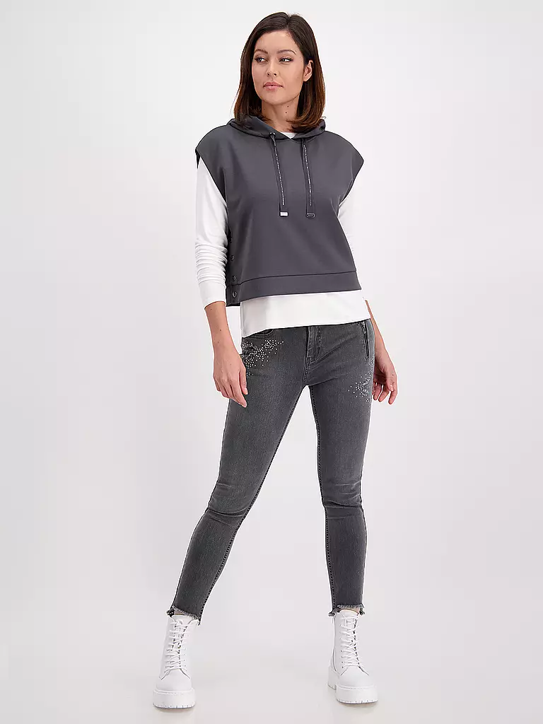 MONARI Pullunder grau