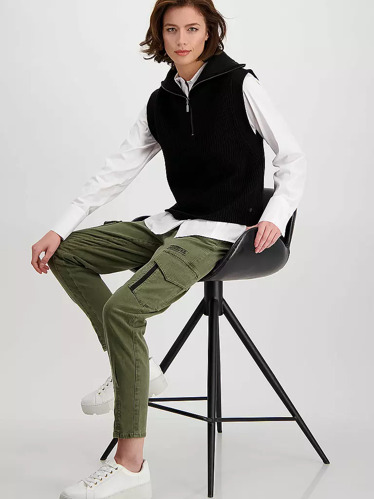 MONARI Pullunder schwarz