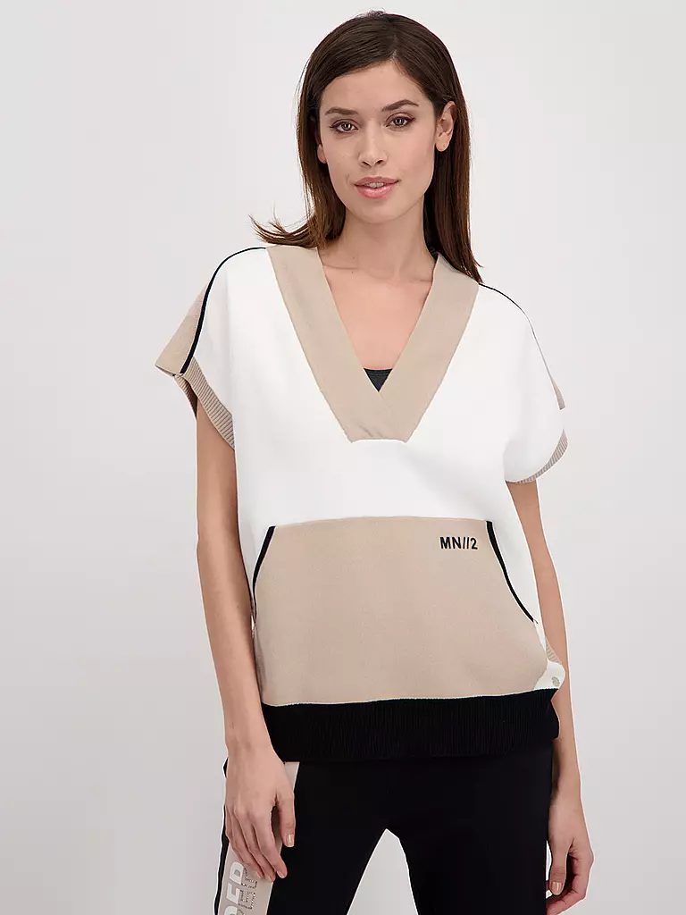 MONARI Pullunder creme