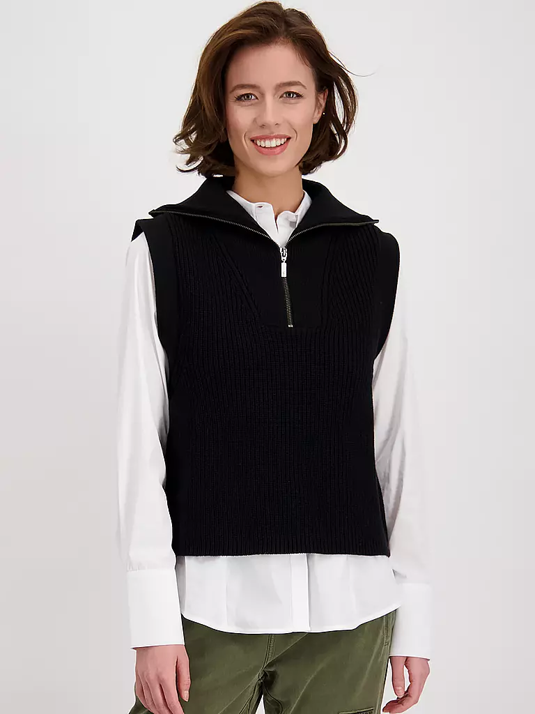 MONARI Pullunder schwarz