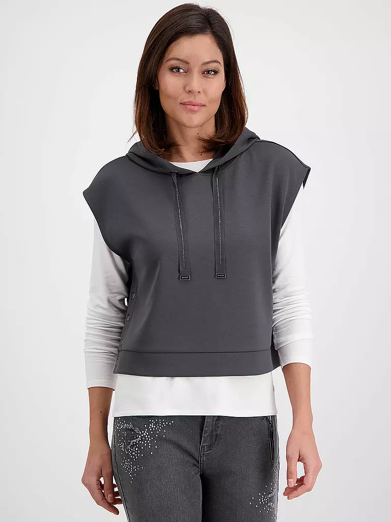 MONARI Pullunder grau